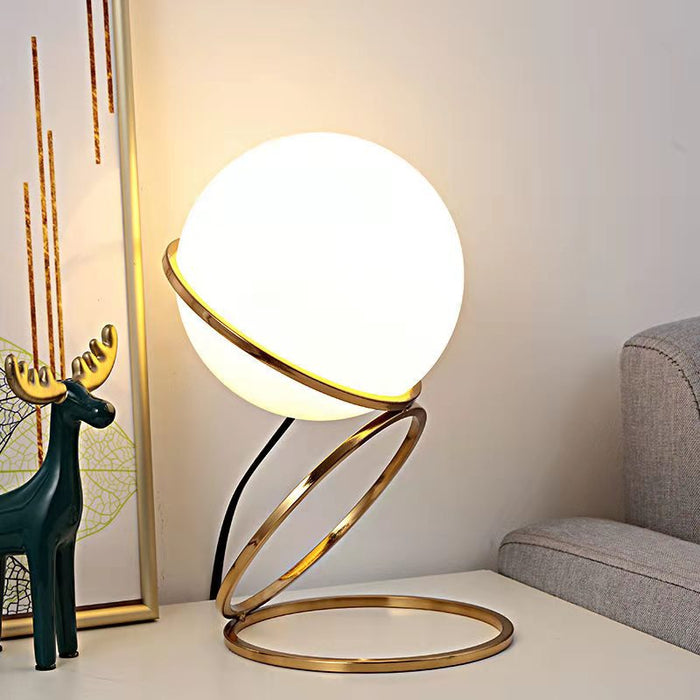 Bedside Ball Table Lamp Modern Bedroom - Splendas