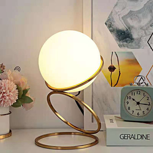 Bedside Ball Table Lamp Modern Bedroom - Splendas