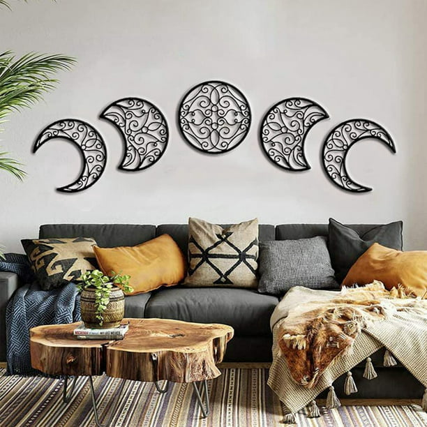 Wall Art Hollow Moon Phases BUTORY Stunning Piece - Splendas