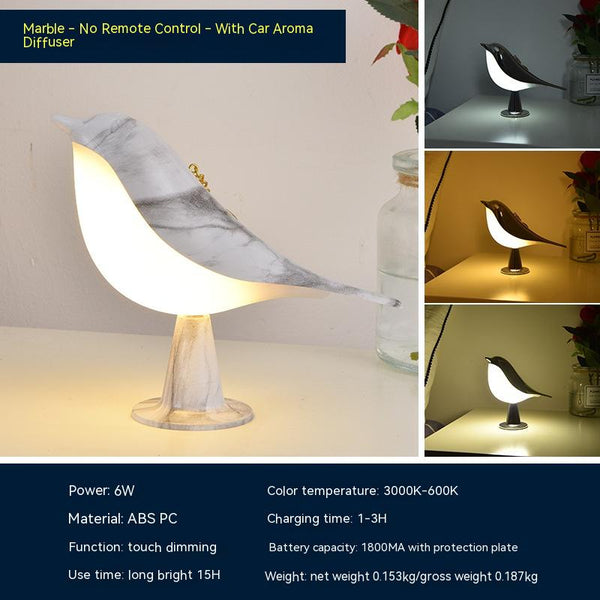 Magpie Aromatherapy Led Bird Light Decorative - Splendas